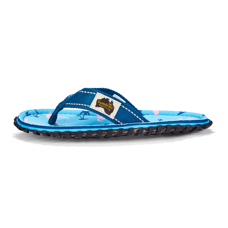 Islander Flip-Flops - Men's - Flamingo Islands – Gumbies USA