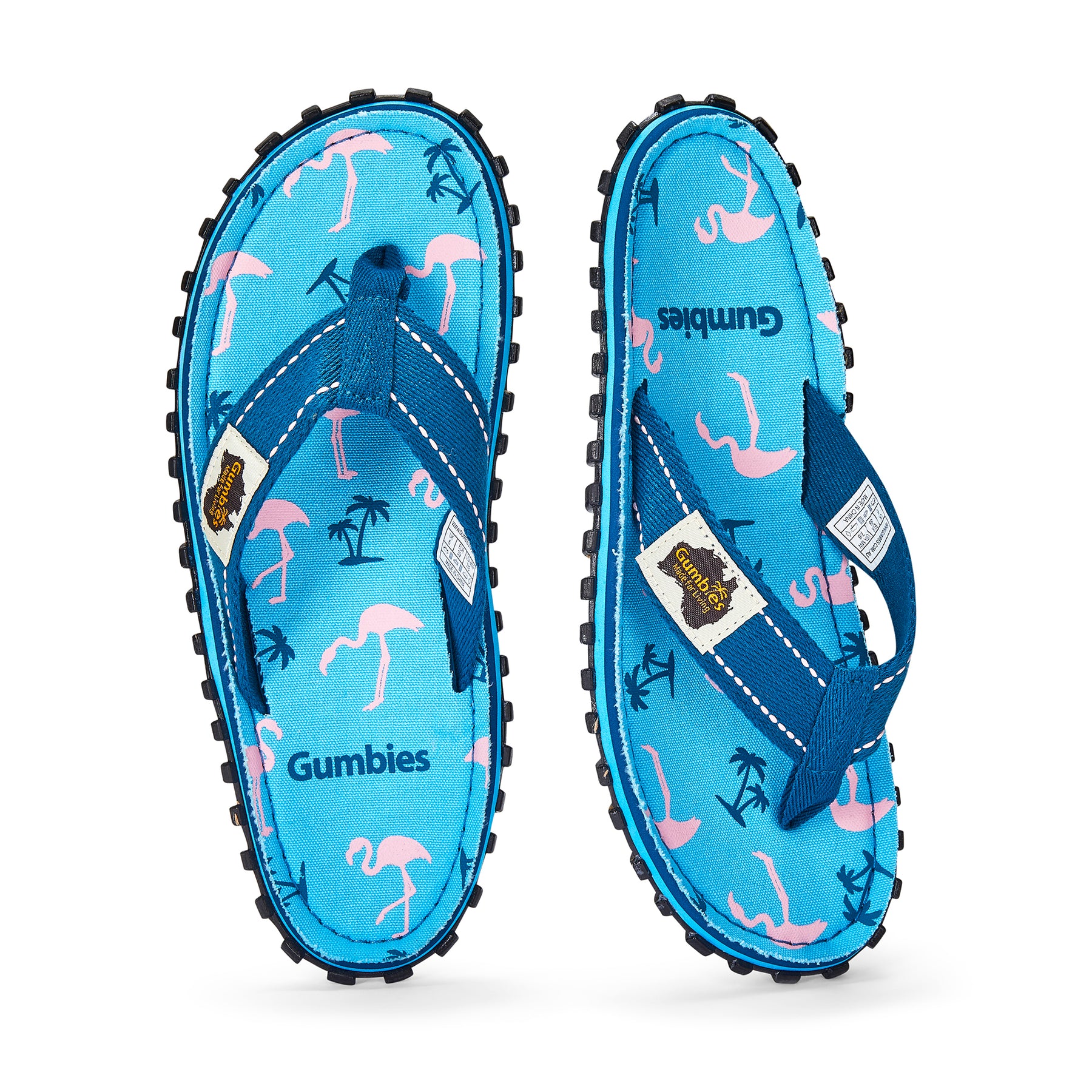 Islander Flip-Flops - Men's - Flamingo Islands – Gumbies USA