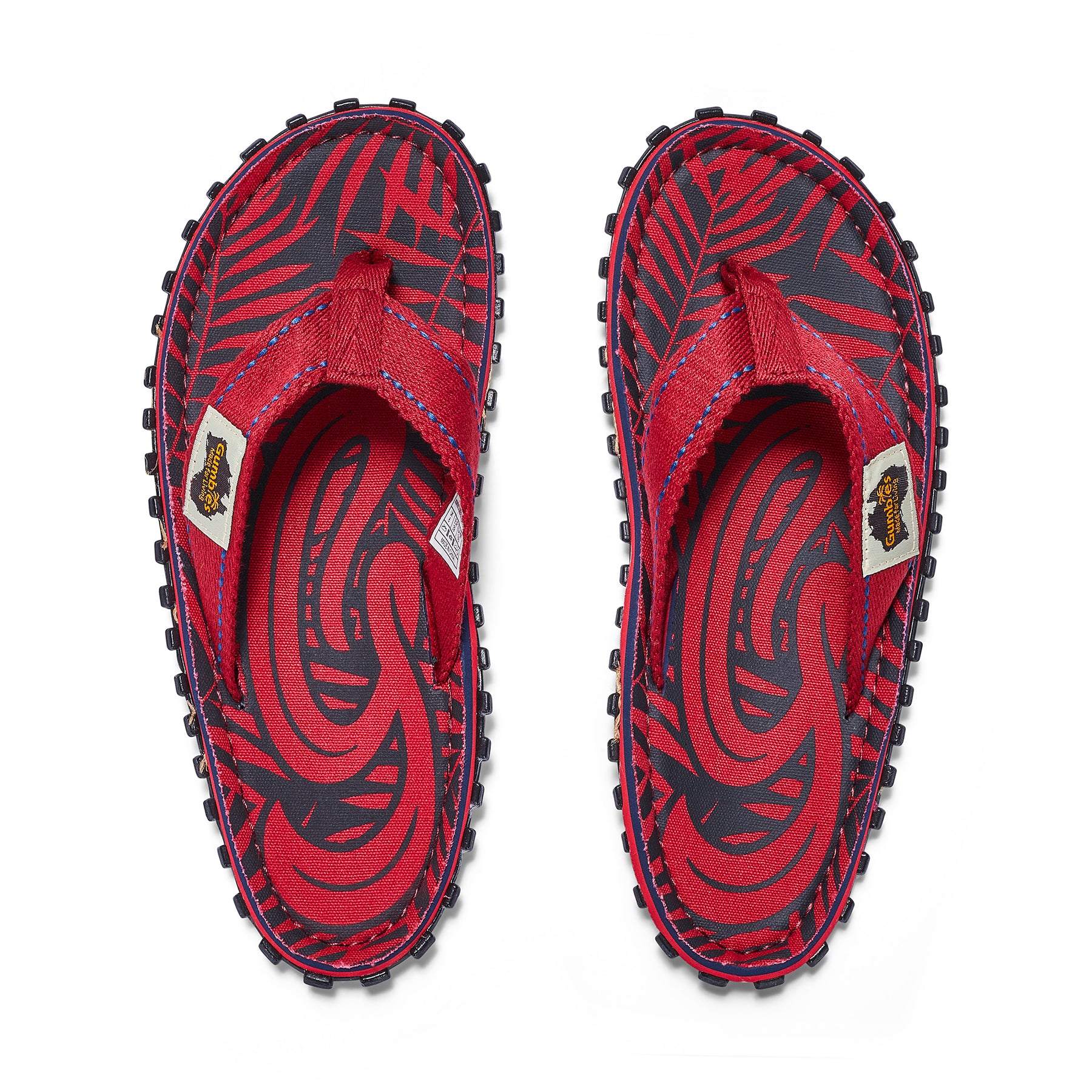 Islander Flip-Flops - Men's - Red G – Gumbies USA