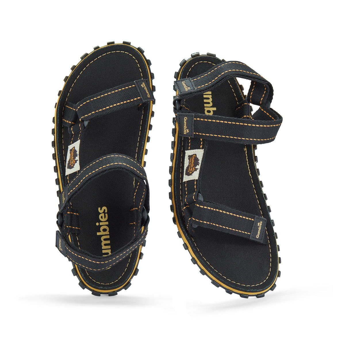 Tracker Sandals - Men's - Black – Gumbies USA