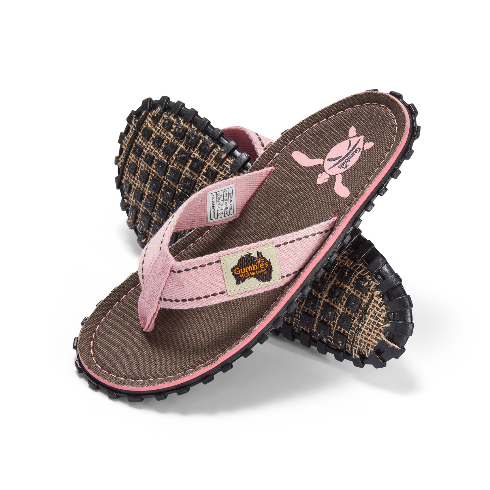 Islander Flip-Flops - Women's - Grey Turtle – Gumbies USA