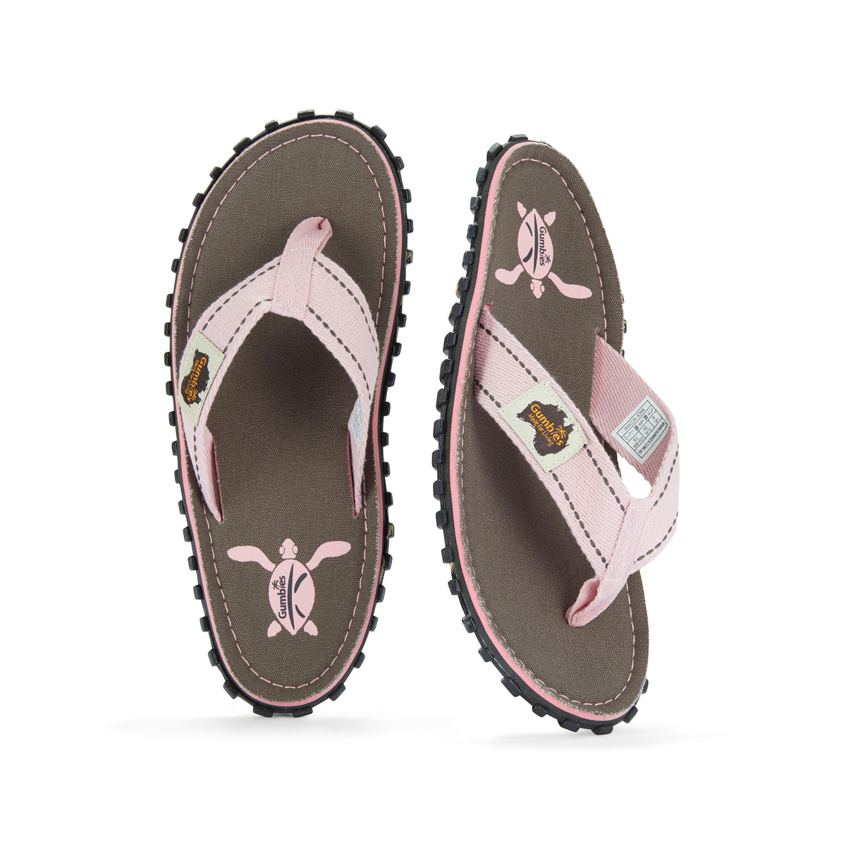 Islander Flip-Flops - Women's - Grey Turtle – Gumbies USA