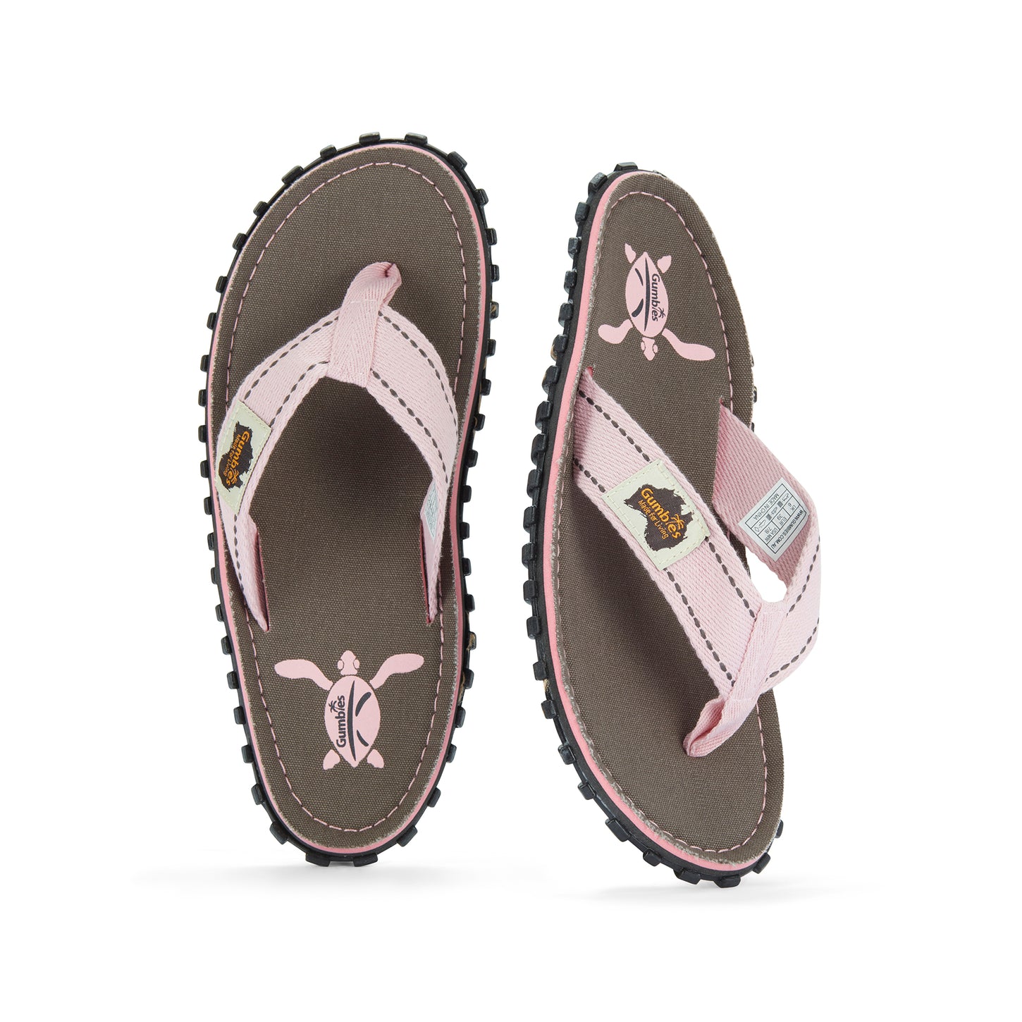Islander Flip-Flops - Women's - Grey Turtle – Gumbies USA